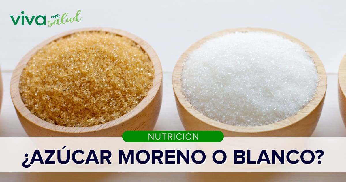¿El azúcar moreno es mejor que el blanco?
